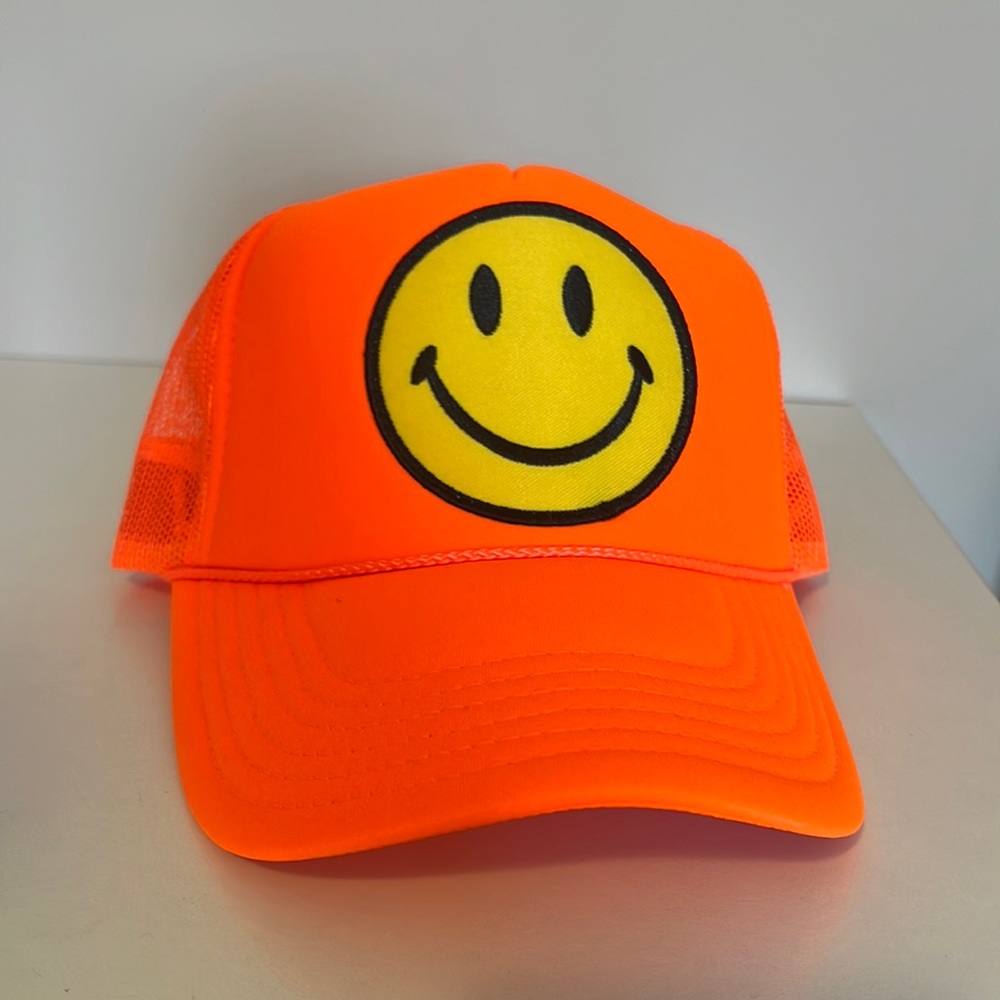 Aviator Nation Smiley Trucker Hat. - Gem